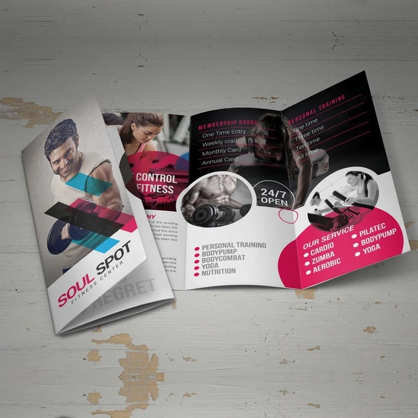 Folded Flyers and Leaflets | Folkestone Printing