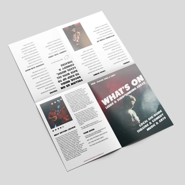 Folded Flyers and Leaflets | Folkestone Printing